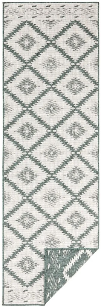 NORTHRUGS - Hanse Home koberce Kusový koberec Twin Supreme 103431 Malibu green creme – na ven i na doma - 160x230 cm