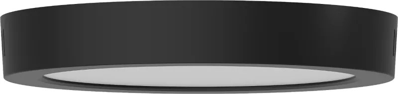 Mexen LDSR, LED stropní svítidlo, průměr 22 cm, 18W, studená - 6500K, 1440 lm, černá - L212-022-1865-70