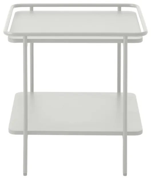 Designový odkládací stolek Harinder 45 cm šedý