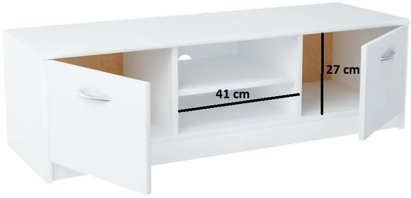 Casarredo TV stolek MARK 027 bílá