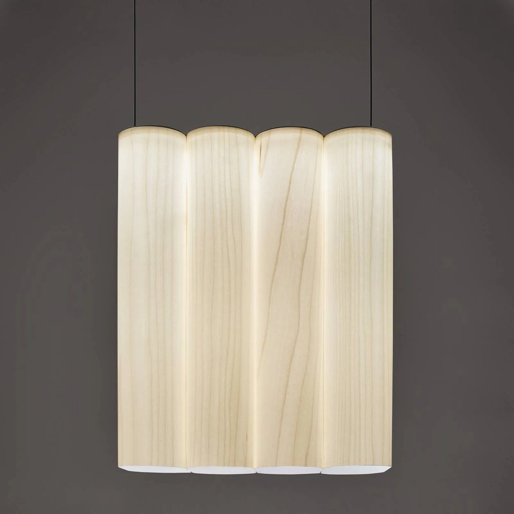 LZF Tomo Tall LED závěsné světlo, slonovina