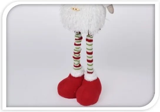 LED Santa Claus s dlouhýma nohama 70 cm