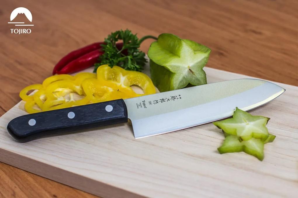 TOJIRO Western japonský kuchařský nůž Santoku 170 mm (F-311)