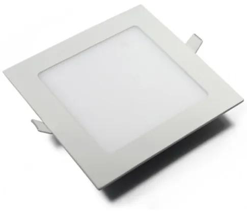FULGUR LIRAN LED 6W/2700K hranaté bílé svítidlo do podhledu, teplá bílá