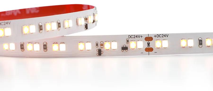 Dim to warm LED pásek 14,4W/m, 2200-4000K, 10mm, PROFI, 24V, IP20, 168LED/m, CRI>95