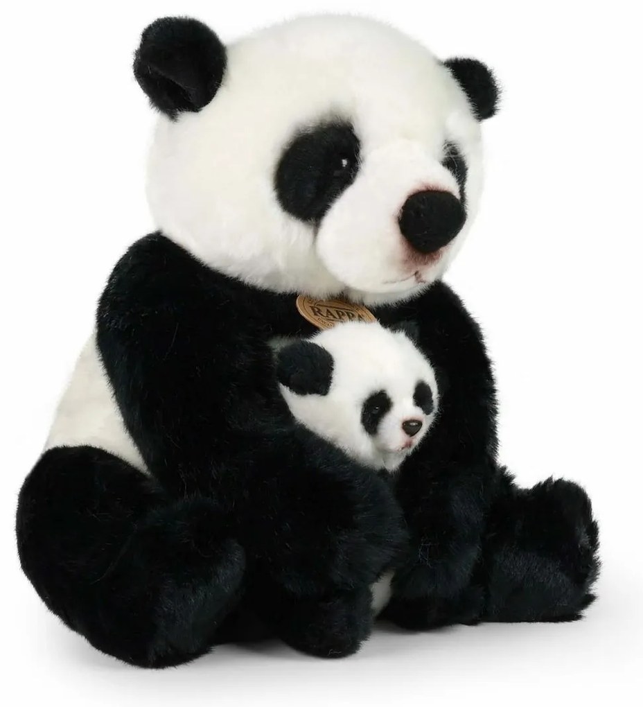 Rappa Plyšová panda s mládětem 27 cm ECO-FRIENDLY