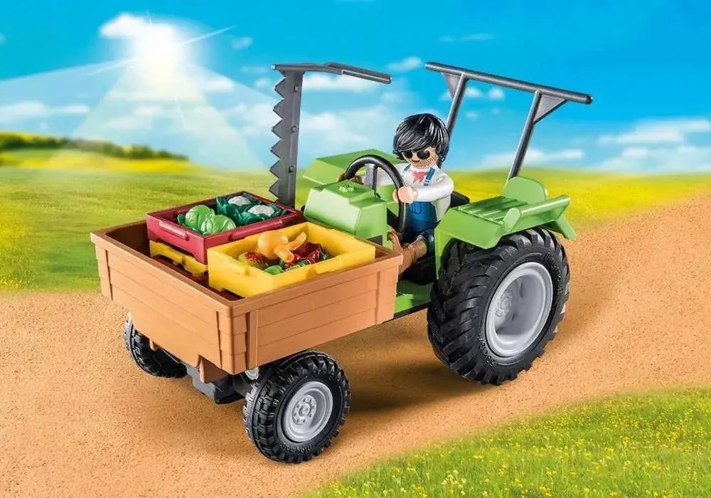 Playmobil Playmobil 71249 Traktor s přívěsem