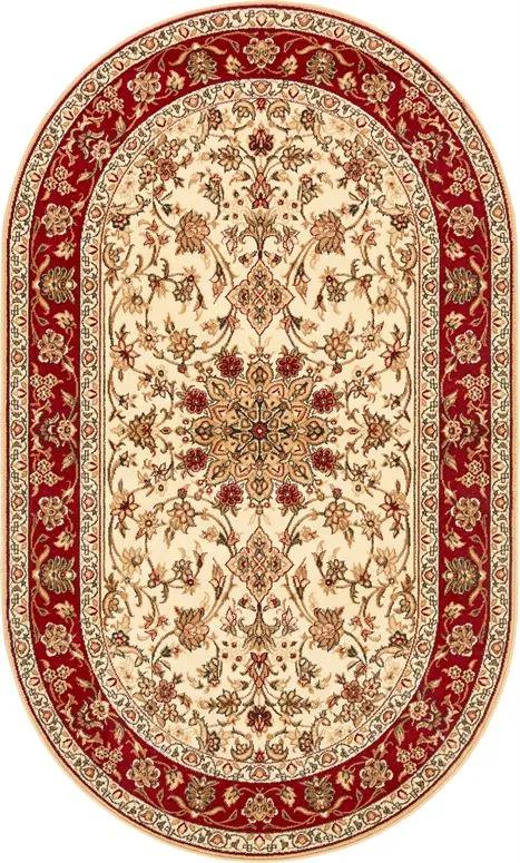 Oválný koberec Agnella Standard Samir krémový Rozměr: 150x250 cm