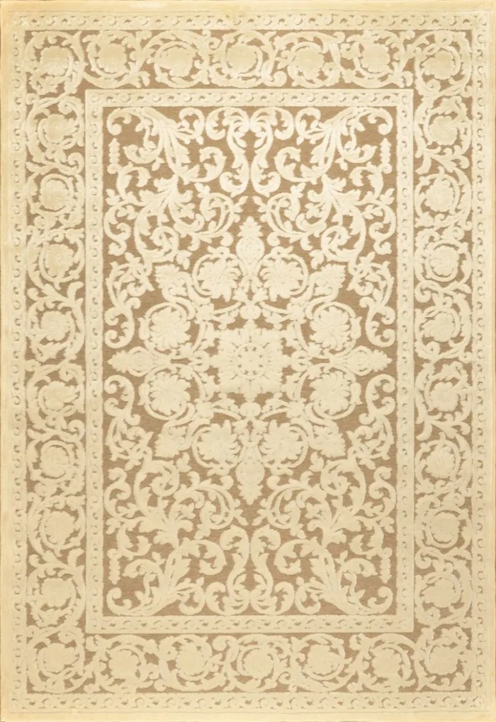Přirodní kusový koberec Nepal 38064-6565-90 krémový Typ: 100x140 cm