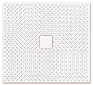 Kaldewei Avantgarde - Obdélníková sprchová vanička Conoflat 854-2, 100x110 cm, bílá - sprchová vanička, celoplošný antislip, Perl-Effekt, polystyrénový nosič 467035043001