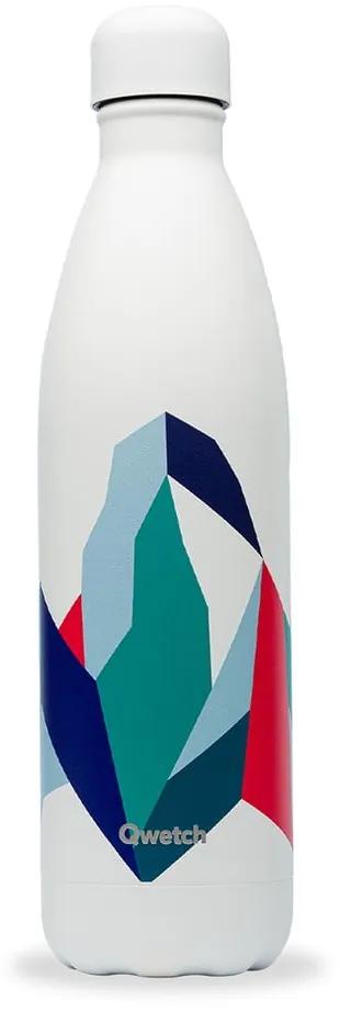 Bílá cestovní nerezová lahev 750 ml ALTITUDE x Severine Dietrich - Qwetch