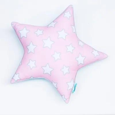 Polštář - hvězda Pink / Mint Stars   1228