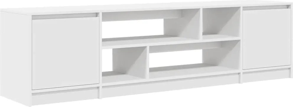 TV skříňka bílá 188,5x41x50 cm kompozitní dřevo 3328417