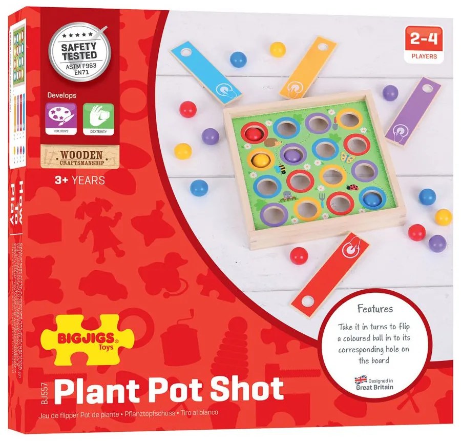 Bigjigs Toys Kloboučku hop