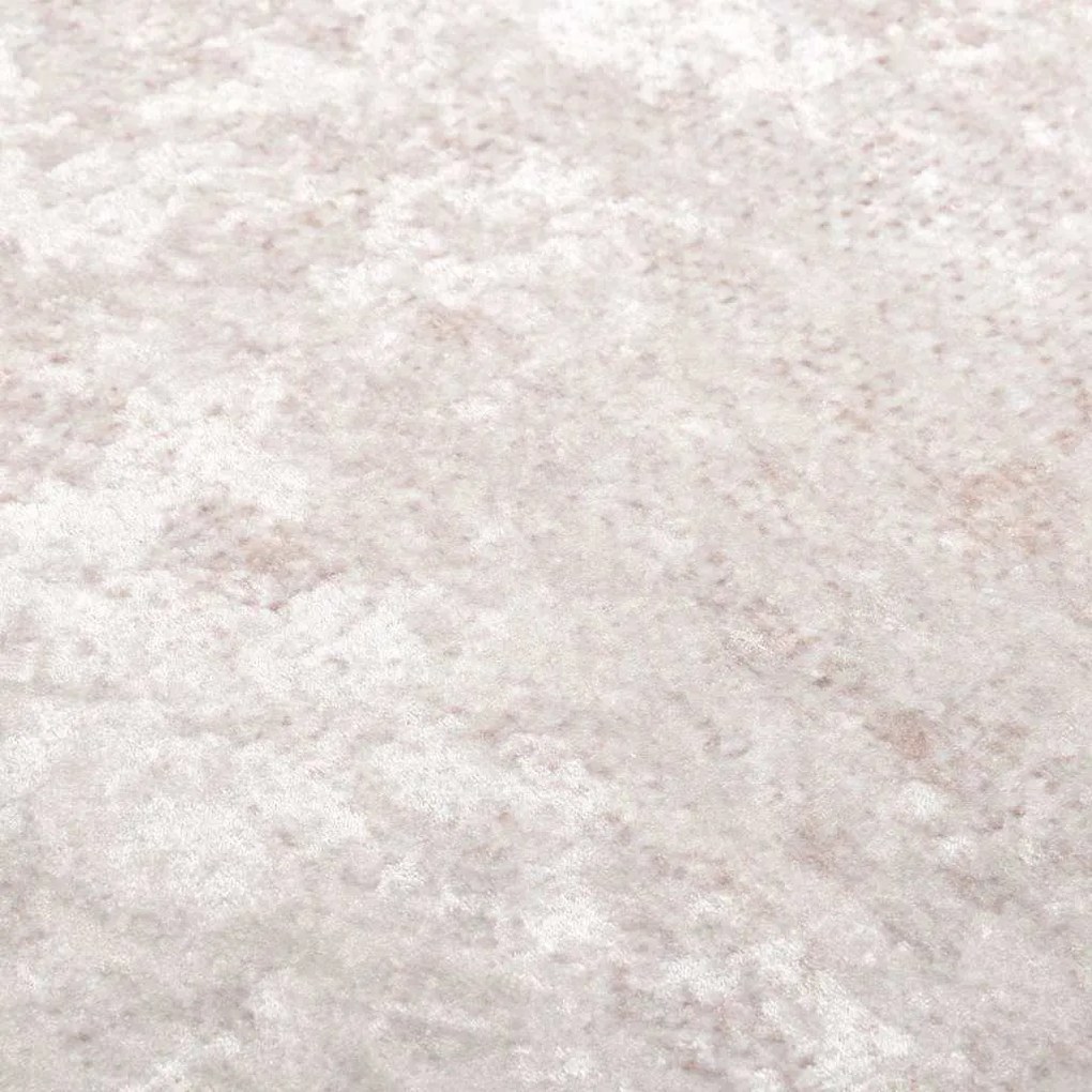 Koberec pratelný 80 x 300 cm světle béžový 337947