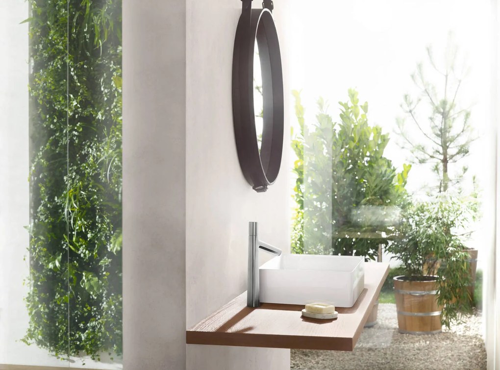 Hansgrohe Talis Select S, umyvadlová baterie 190, ovládání tlačítkem, chromová, 72045000