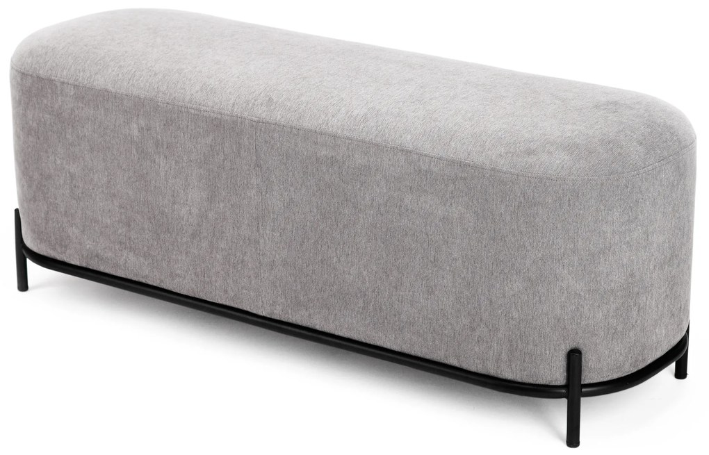 TENZO Pouf HARRY 122cm šedý 9004043201
