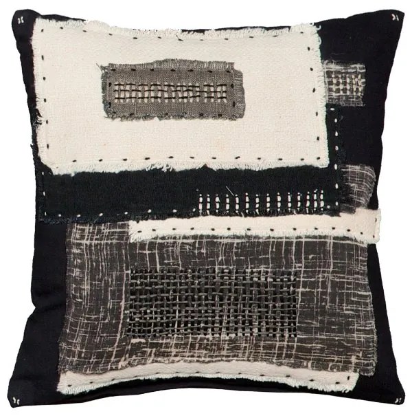 SCANquilt povlak MAGIC PATCH patch černosmetanová 45 x 45 cm