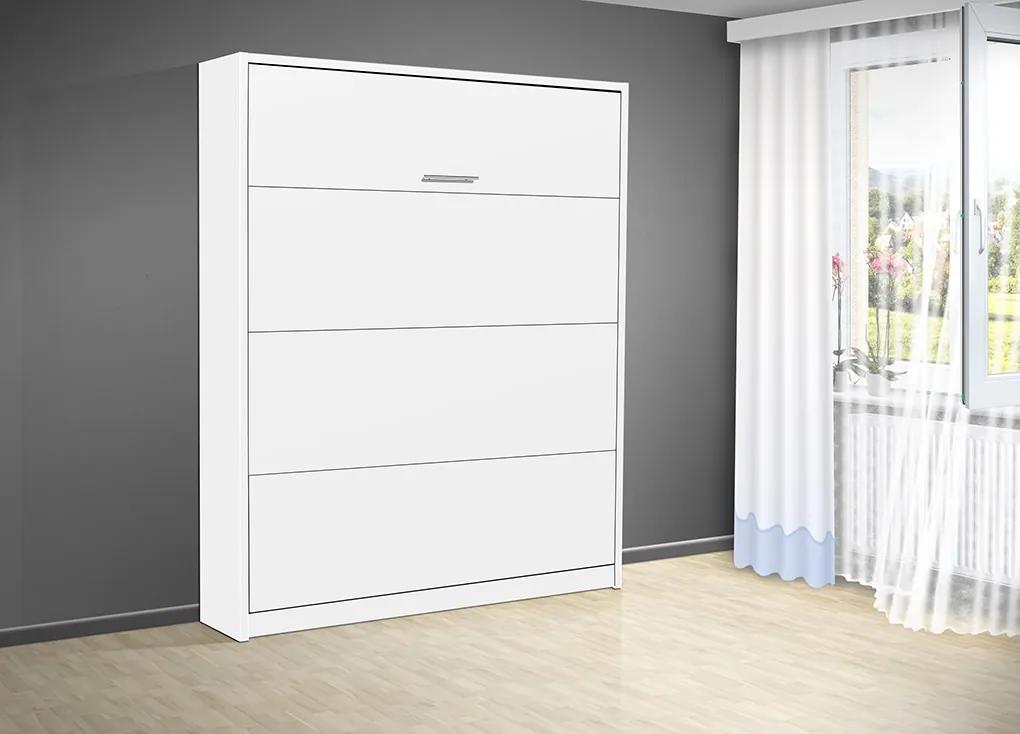 Nabytekmorava Výklopná postel VS 3054 P - 200 x 120 cm barva lamina: Bílá 113, nosnost postele +Standardní nosnost