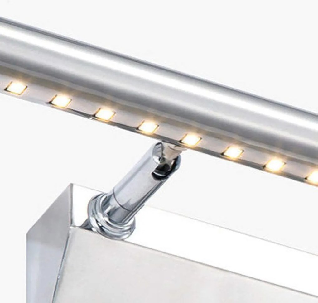 Rea - Toolight LED koupelnové svítidlo nad zrcadlo 7W 55CM APP362-1W, chrom, OSW-08428