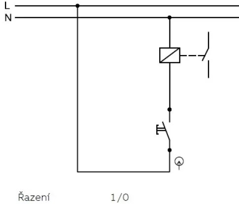ABB Swing (L) tlačítko č.1/0 světle šedá 3557G-A80343 S1 symbol zvonku