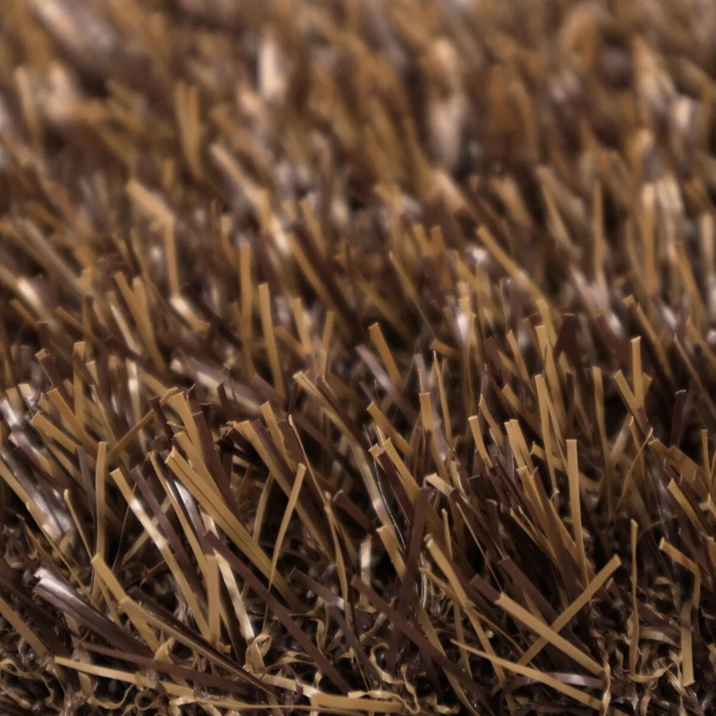 Europe Grass, Umělá tráva PartyGrass Brown, na míru, šíře 4m, hnědá