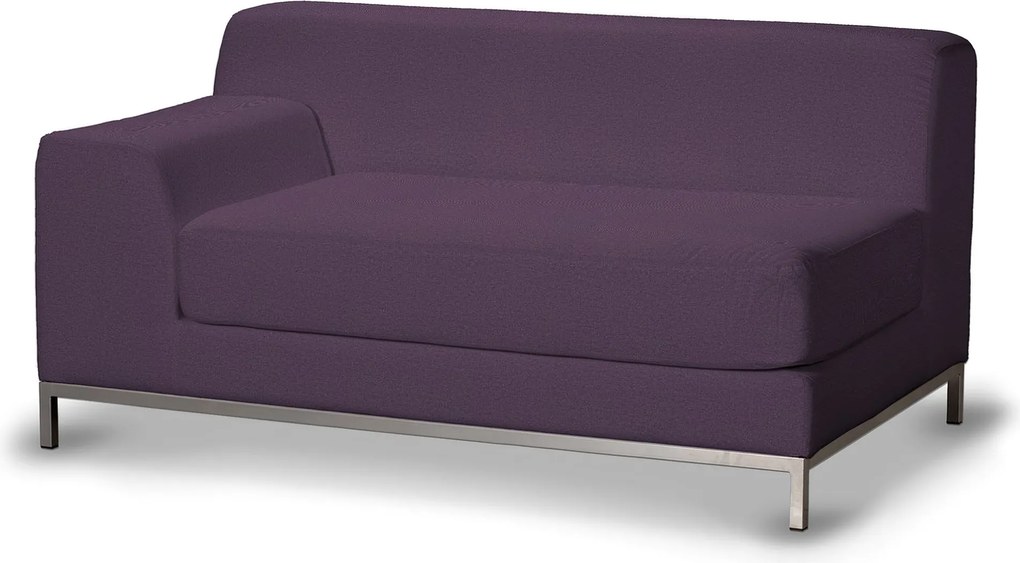 Potah na pohovku IKEA , levé provedení Kramfors 2-místná barva fialová látka pletený vzor