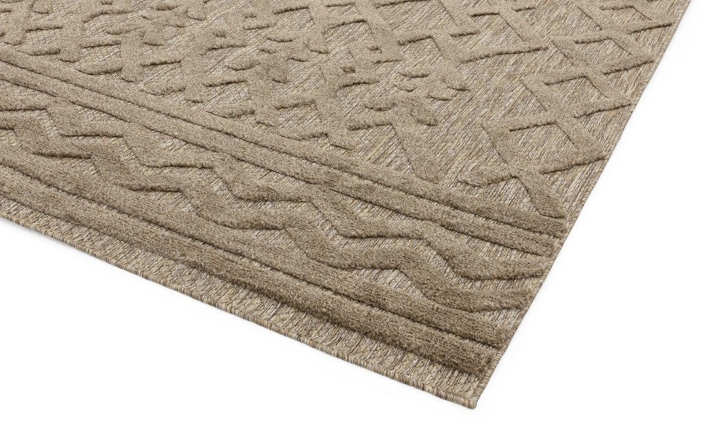 Tribeca Design Kusový koberec Secco Brown Links Rozměry: 160x230 cm