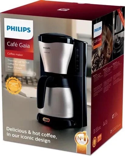 Philips Café Gaia Kávovar na překapávanou kávu s termokonvicí HD7546/20