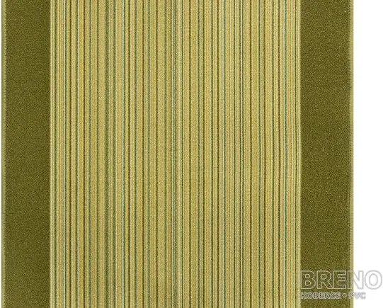 Breno Běhoun CARNABY 21 zelený, šíře 80 cm, Zelená/Vícebarevné