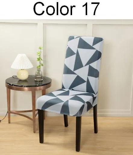 Různé elastické potahy na jídelní židle Varianta: Color 17