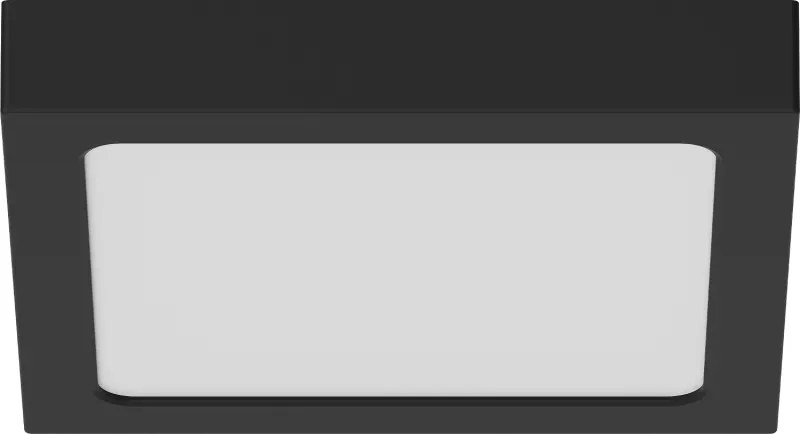 Mexen LDSS, LED stropní svítidlo, rozměr 22 x 22 cm, 18W, neutrální - 4000K, 1440 lm, černá - L213-022-1840-70