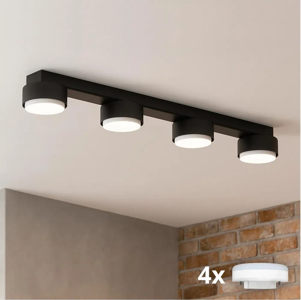 Brilagi - LED Bodové svítidlo MONO 4xGX53/30W/230V černá