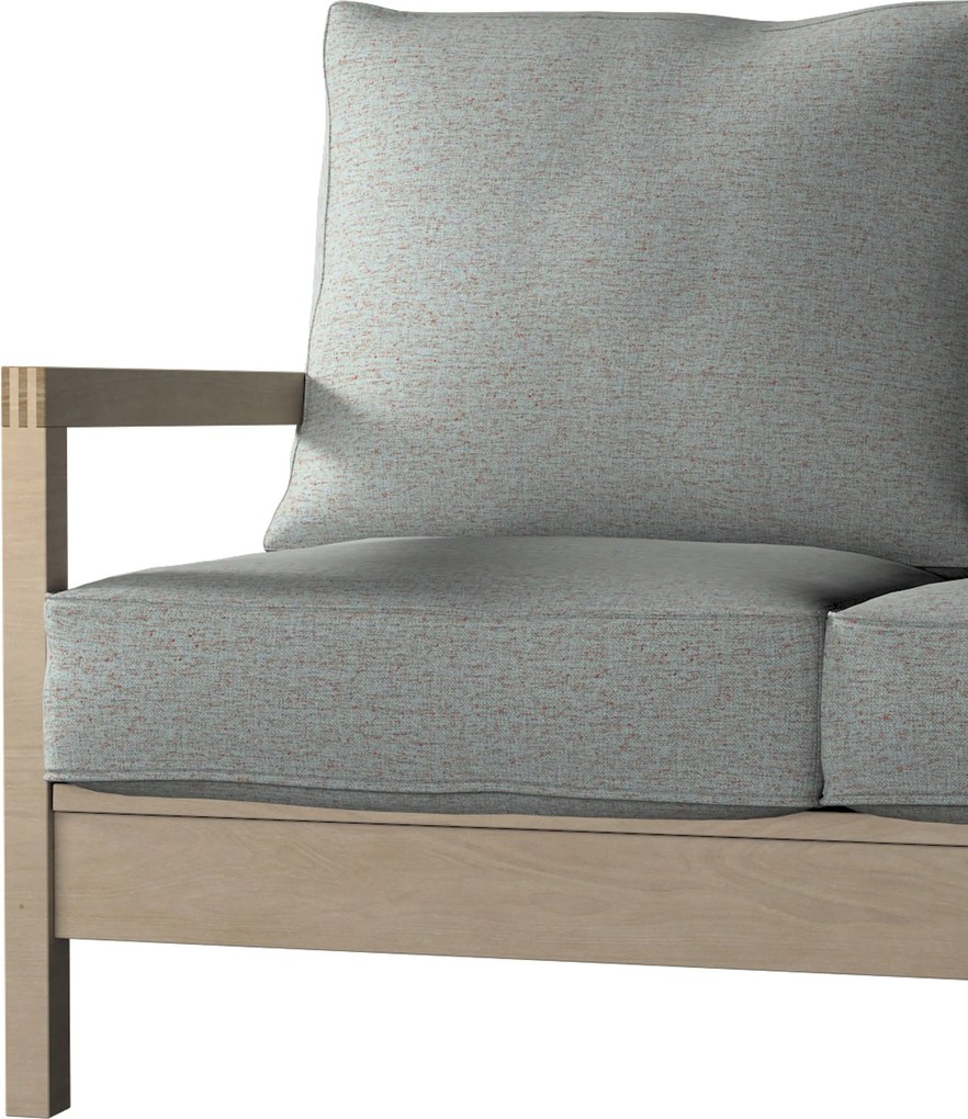 Potah na pohovku IKEA Lillberg 3-místná nerozkládací barva modrá látka pletený vzor