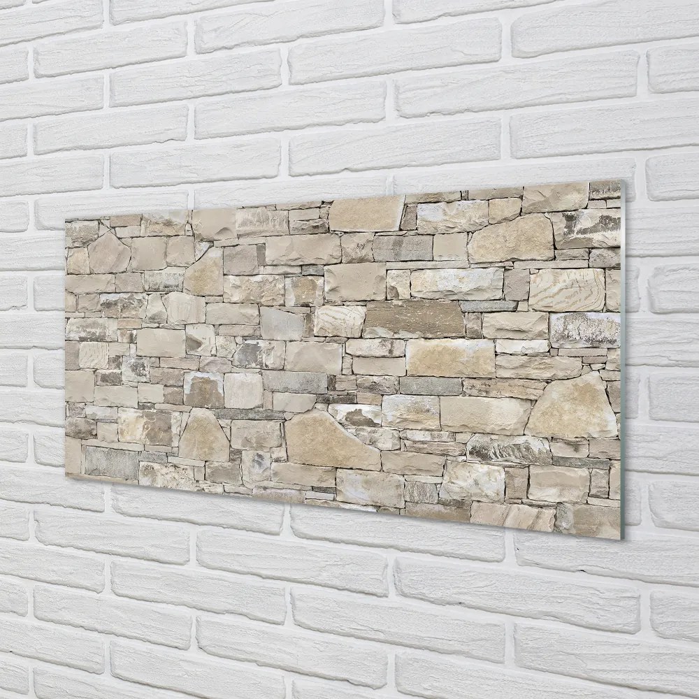 akrylový obraz Kamenná zeď wall 100x50 cm