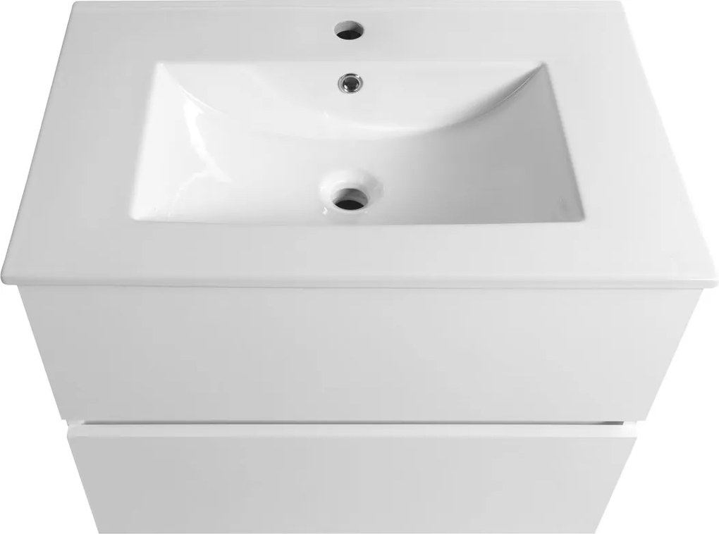 Aqualine Aqualine, PANEDA umyvadlová skříňka 69,5x55x45,2cm, bílá, PN270