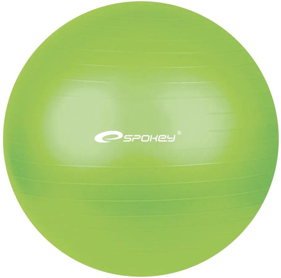 Gymnastický míč Spokey Fitball zelený s pumpičkou, 55 cm