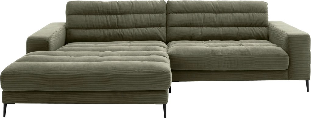 XXXLutz ROHOVÁ SEDAČKA, textil, kompozitní dřevo, olivově zelená Dieter Knoll - Sedací soupravy - 001581029373