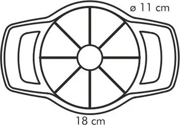 TESCOMA Kráječ na jablka PRESTO