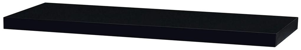 Nástěnná polička  P-005 BK černá