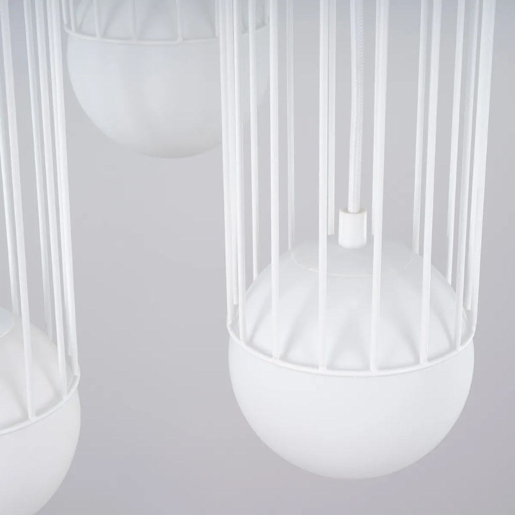 Sollux Lighting Závěsné svítidlo BRINA 3P bílé