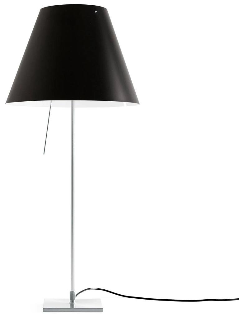 Luceplan Costanza stolní lampa D13if hliník/černá
