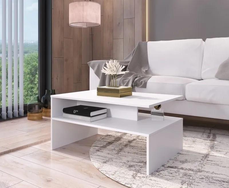 Casarredo - Komfort nábytek Konferenční stolek GLOOM bílá