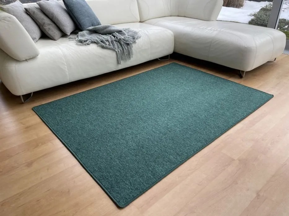 Kusový koberec Astra zelená Kulatý průměr 120 cm