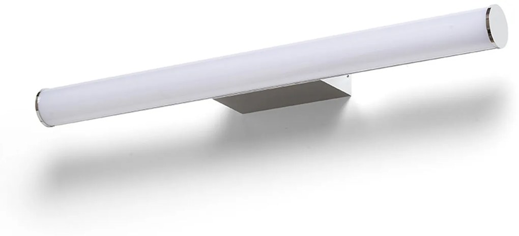 Rendl R13889 koupelnové nástěnné LED světlo CASSAMBA 60, chrom, mléčný akryl, 12W, 3000K, 4000K, IP44, 60cm