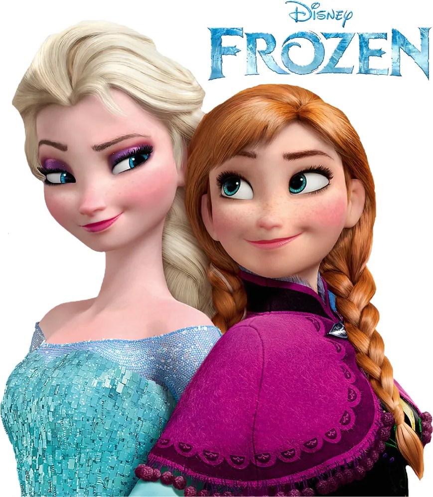 Samolepka na zeď "Frozen 3" 60x70cm