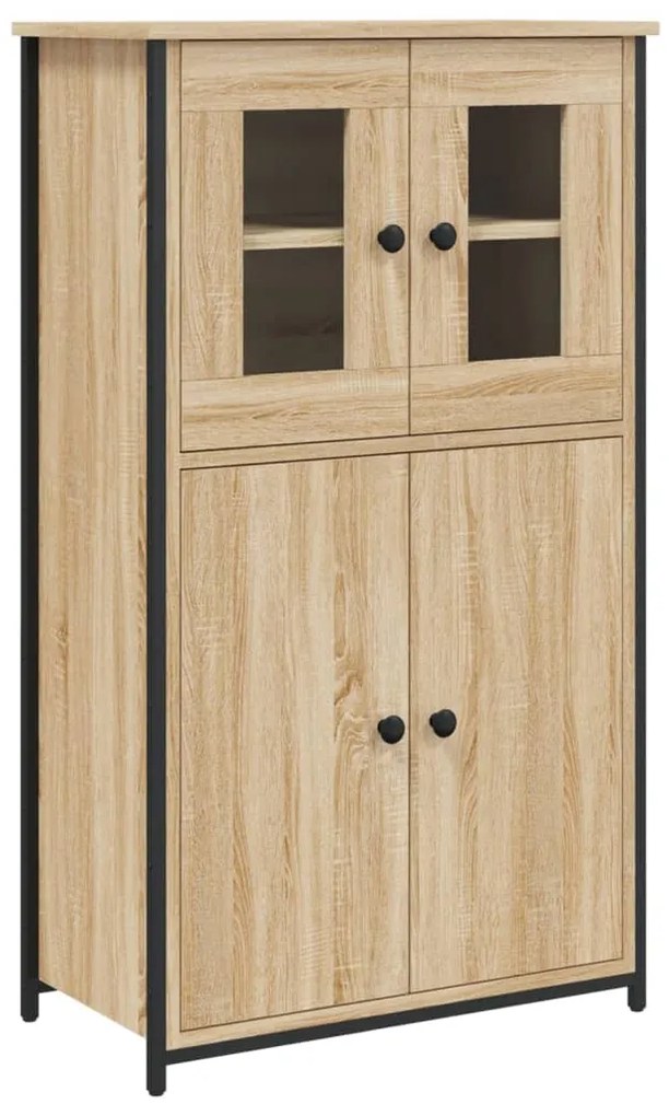 Skříň highboard dub sonoma 62 x 32 x 106,5 cm kompozitní dřevo