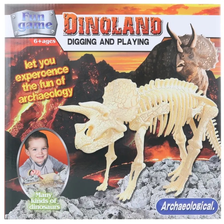 Tesání Triceratops