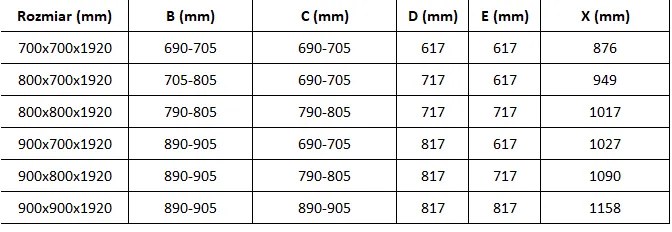 Mexen Pretoria Duo, sprchový kout s 2-křídlými dveřmi 80 (dveře) x 80 (dveře) cm, 6mm čiré sklo, zlatý profil, 852-080-080-50-00-02