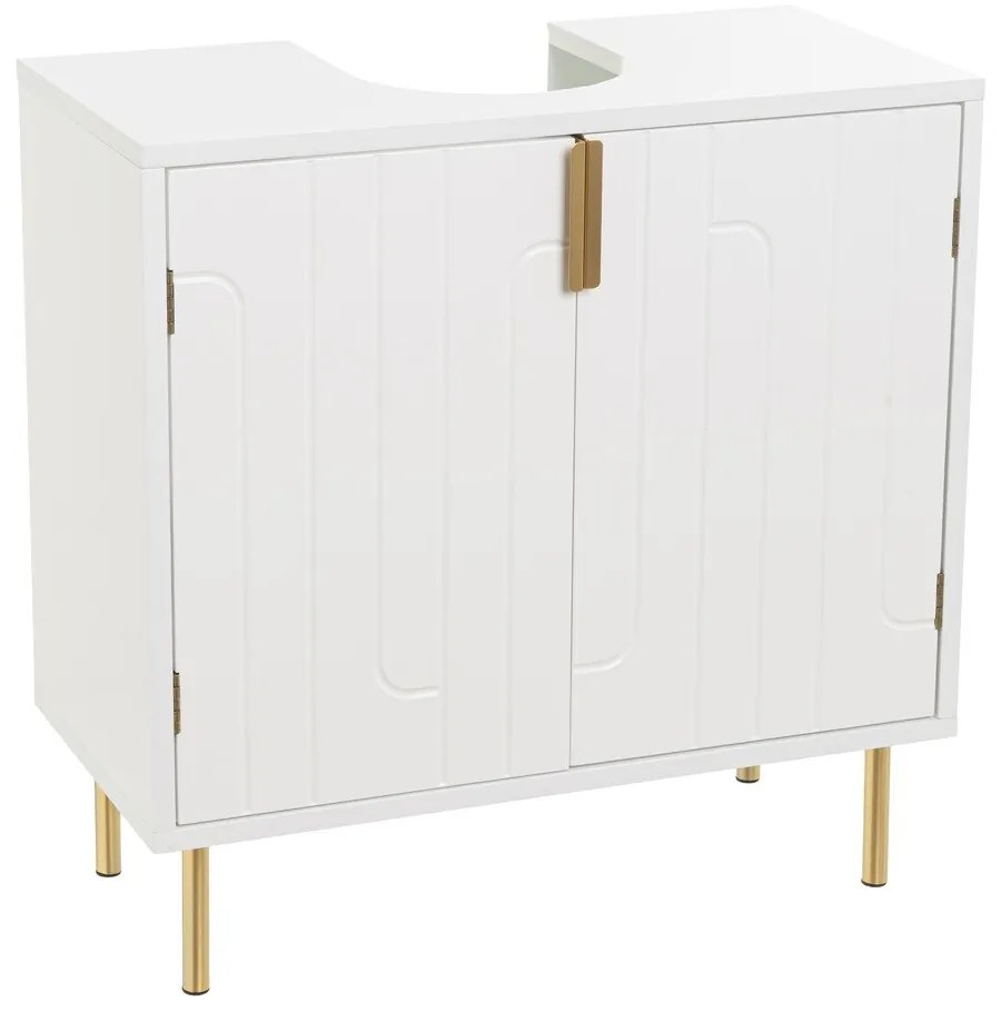 Bílá skříňka pod umyvadlo 60x60 cm – Casa Selección